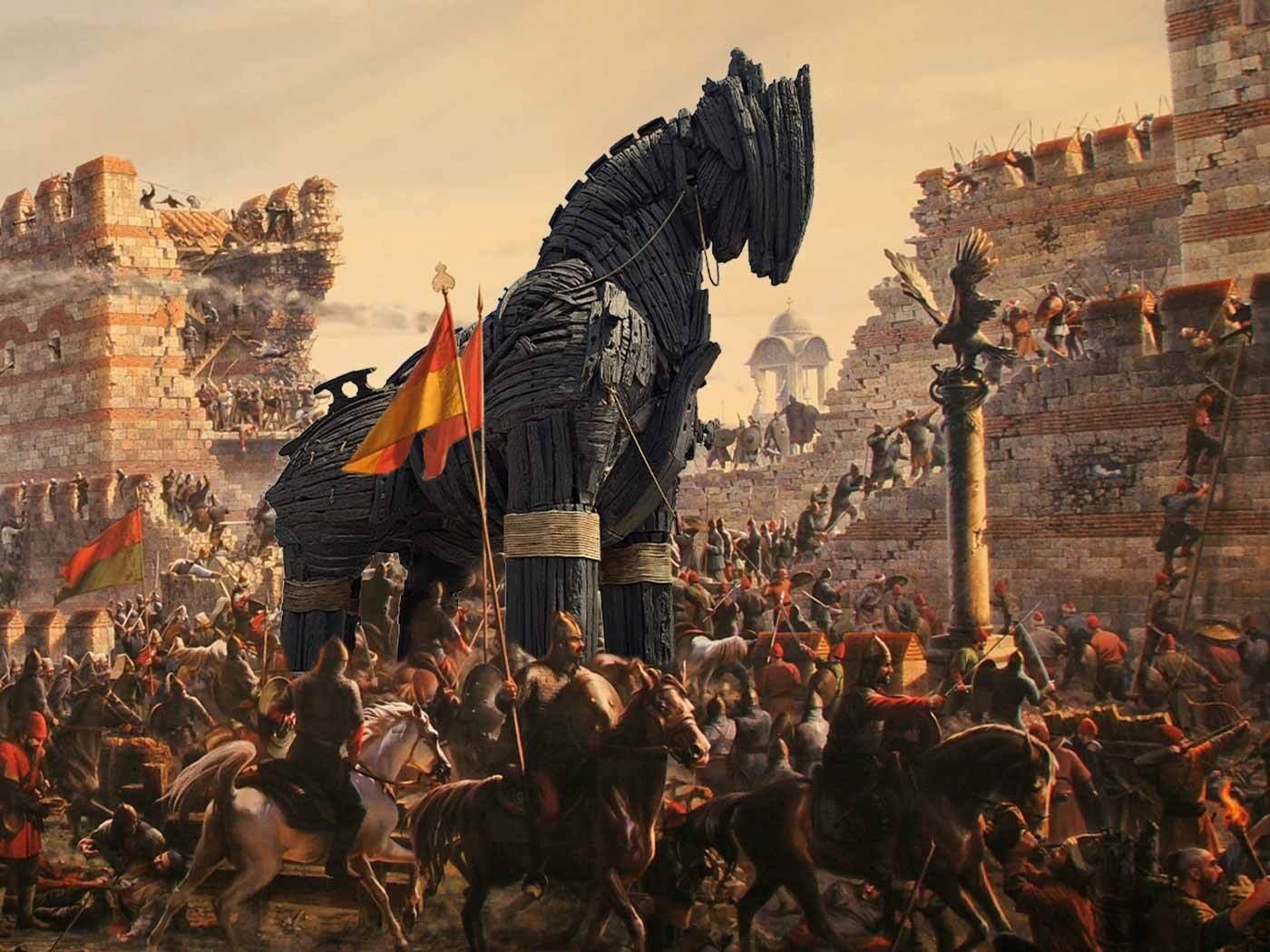 El caballo de Troya: historia y significado - Cultura Genial