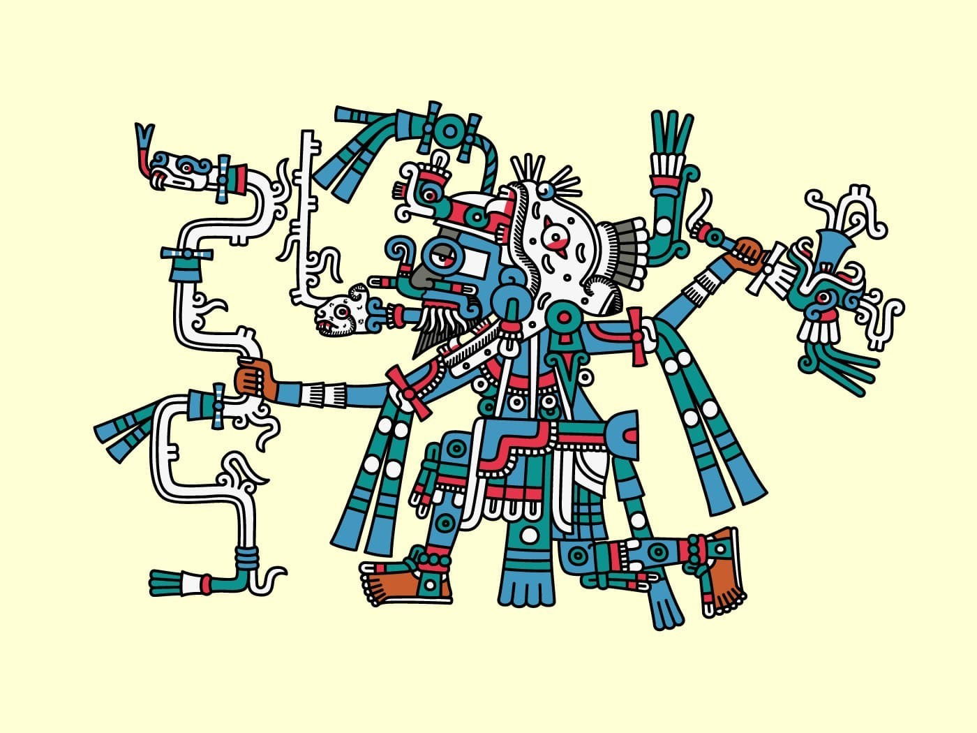 Dios Azteca Del Agua